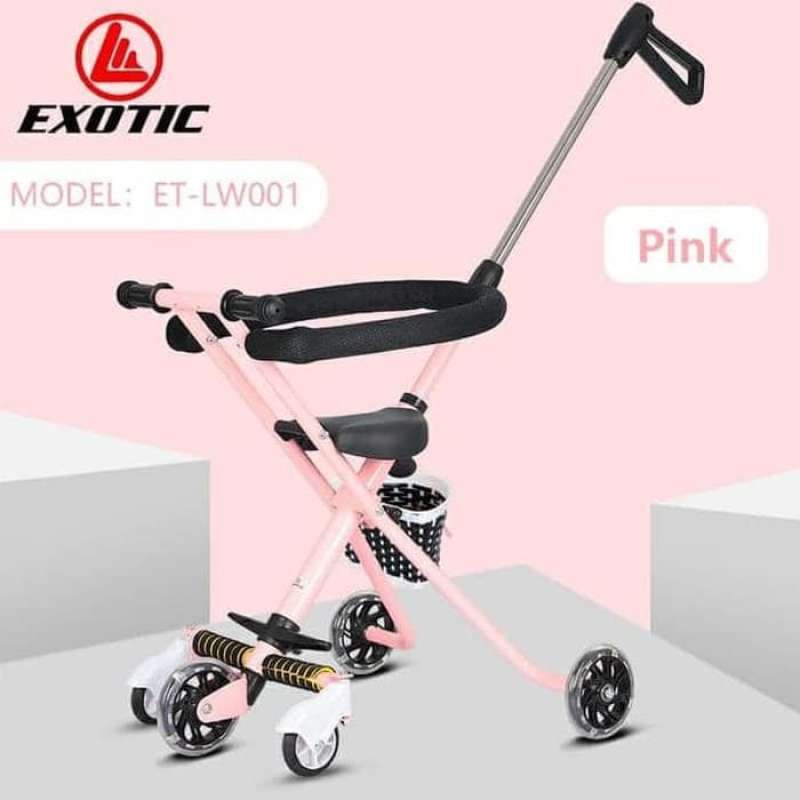 Jual EXOTIC LW-001 Magic Stroller Micro Trike Kereta Dorong Anak di Seller Babypedia Shop ...