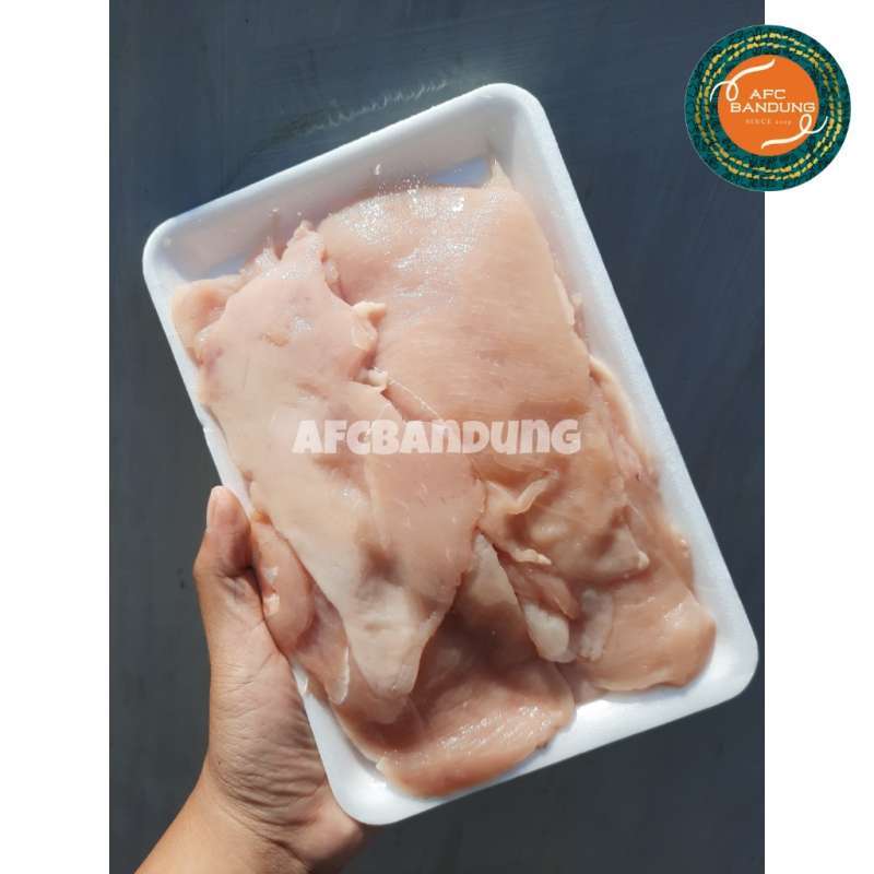 Promo Daging Fillet Dada Ayam Slice Tipis 500gr Daging Ayam Slice ...