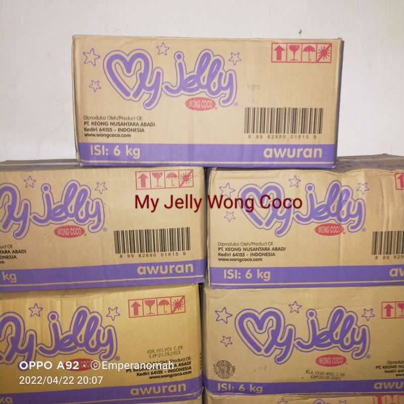 Promo 1 Kg My Jelly Wong Coco Original Halal Diskon 10% Di Seller ...
