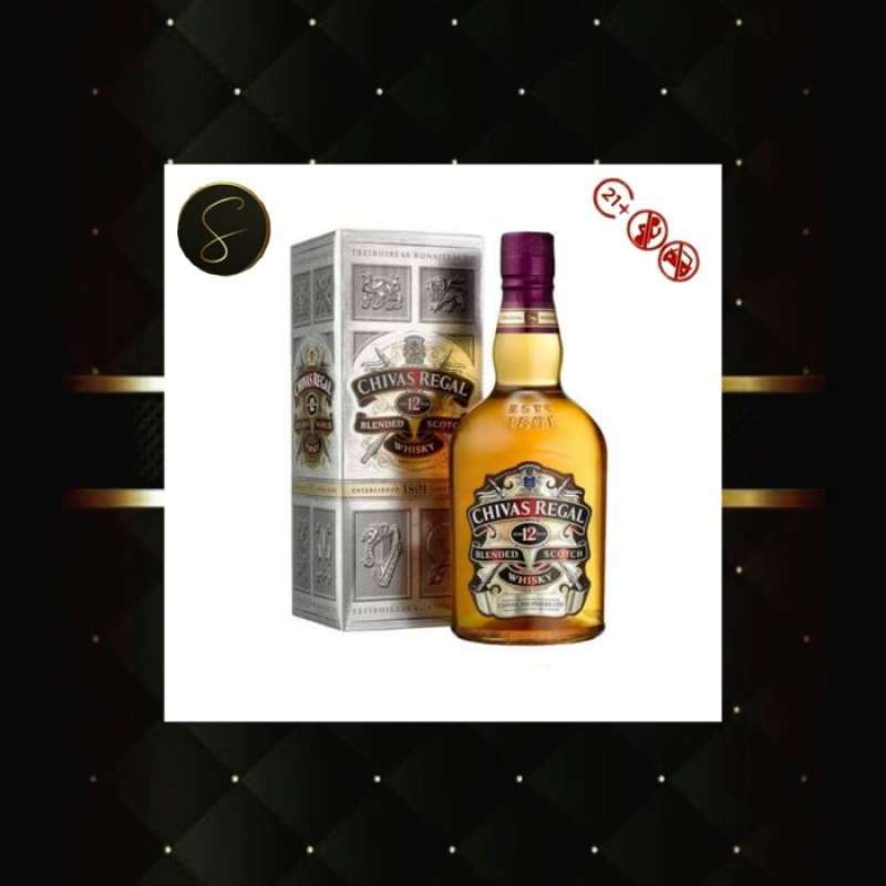 Jual CHIVAS REGAL AGED 12 YEARS BLENDED SCOTCH WHISKY 1000 ML di Seller ...