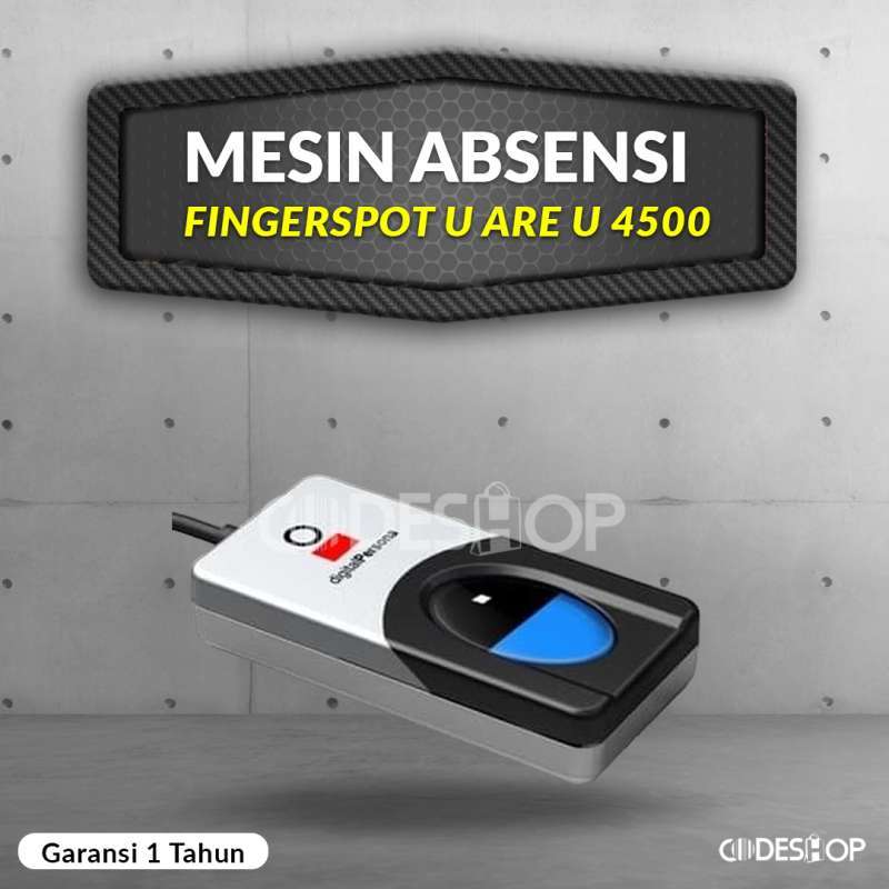 Jual Fingerspot U Are U 4500 Digital Persona Flexcode Hid Mesin ...