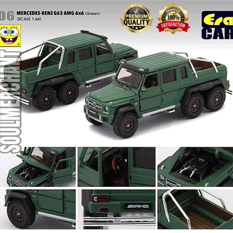 Jual ERA CAR MERCEDES BENZ MERCY G63 AMG 6x6 GREEN di Seller ...