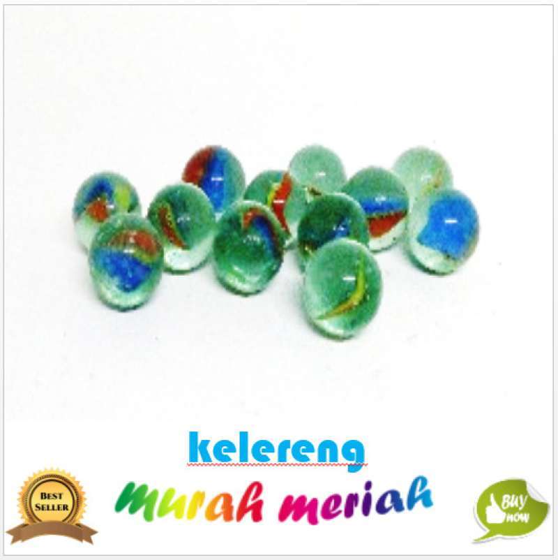 Jual mainan tradisional anak kelereng - gundu 100 pcs di Seller Toko ...