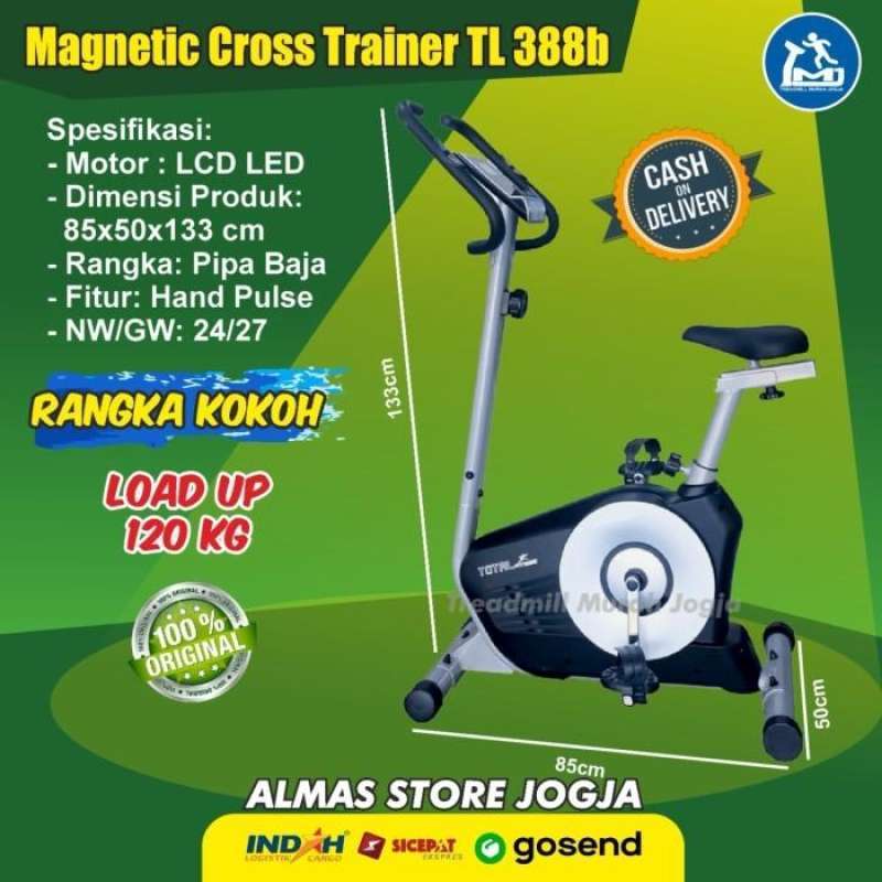Jual Sepeda Statis Static Magnetic Magnetik Olahraga Bike BIG New TL ...