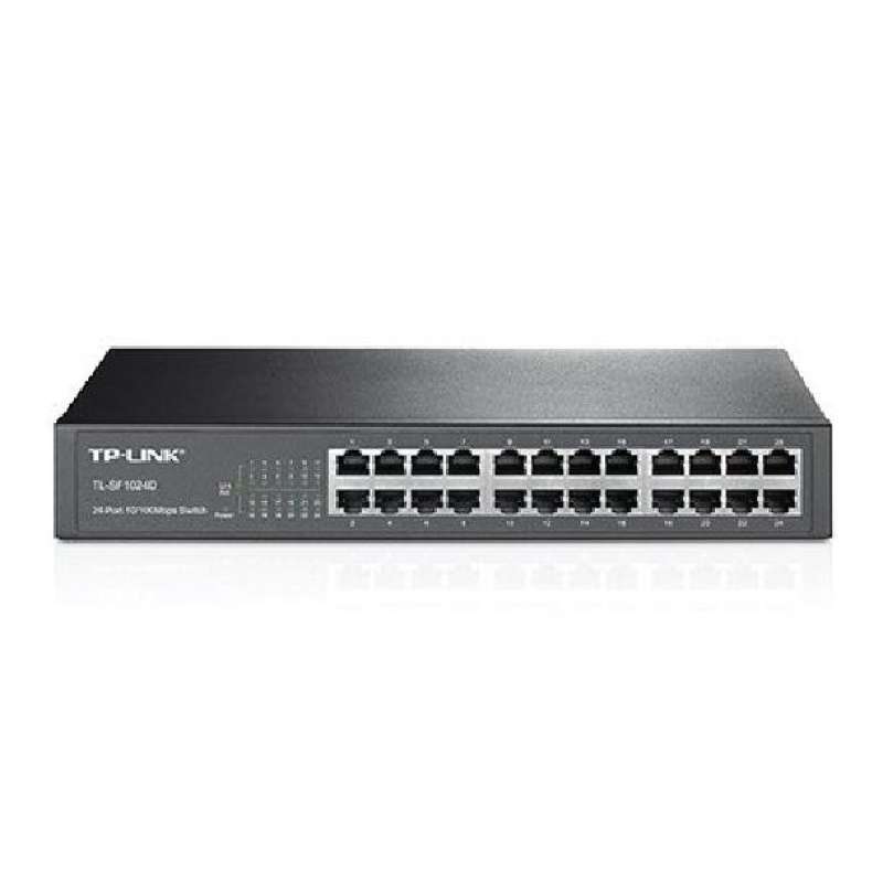 Promo TP-LINK TL-SF1024D 24-PORT 10/100MBPS RACKMOUNT SWITCH Diskon 10% ...