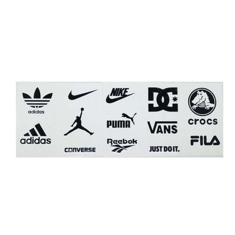 Jual Sticker Cutting Vinyl Oracal Berbagai Merek Sepatu di Seller Putra ...