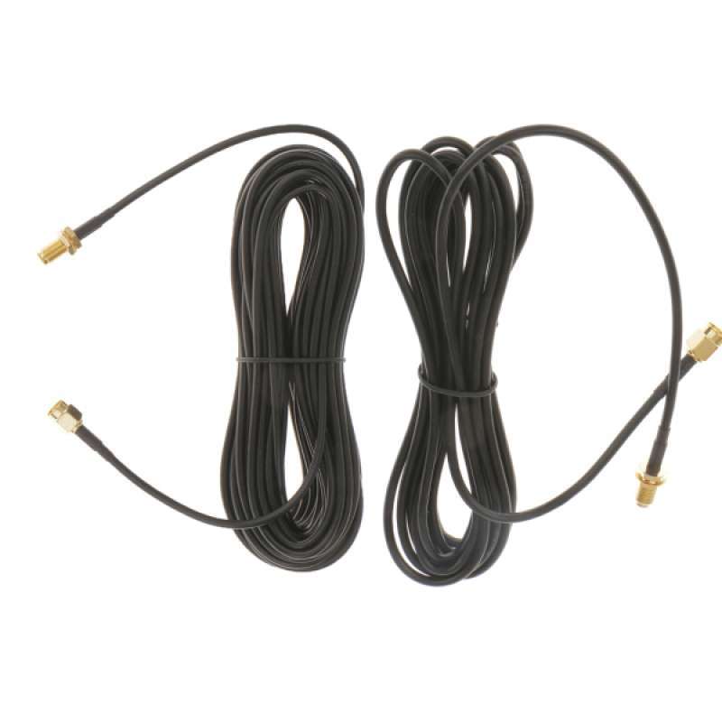 Promo 2 Pieces Antenna RP-SMA Extension Coaxial Cable Wi-Fi Wireless ...
