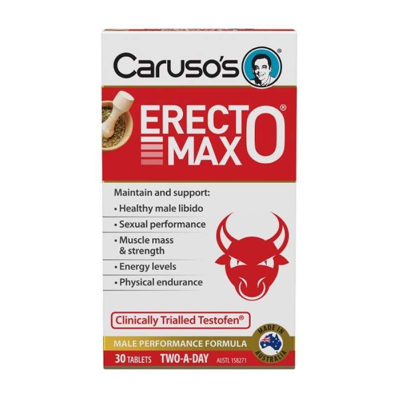 Jual Caruso's Erectomax Tab X 30 di Seller Global Shoppers - Australia ...