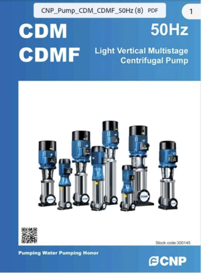 Jual Pompa Cnp Cdmf 10-8 3phase Di Seller Umar Store Tick - Tegal ...