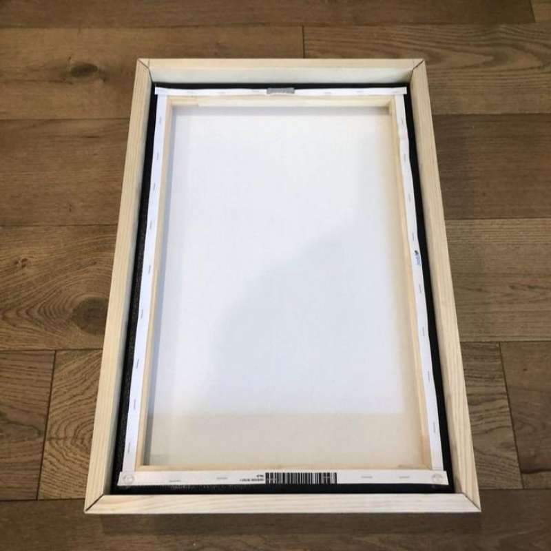 Jual Lukisan Abstrak Modern Hiasan Dinding Texture Art Laut Biru Pasir ...