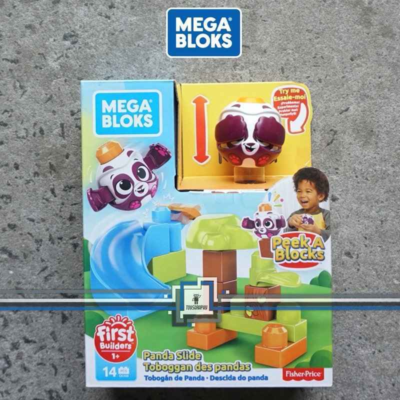 Jual Mega Bloks Peek a Blocks Panda Slide Duplo Fisher Price Blocks di ... Jual Mega Bloks Peek a Blocks Panda Slide Duplo Fisher Price Blocks di ...