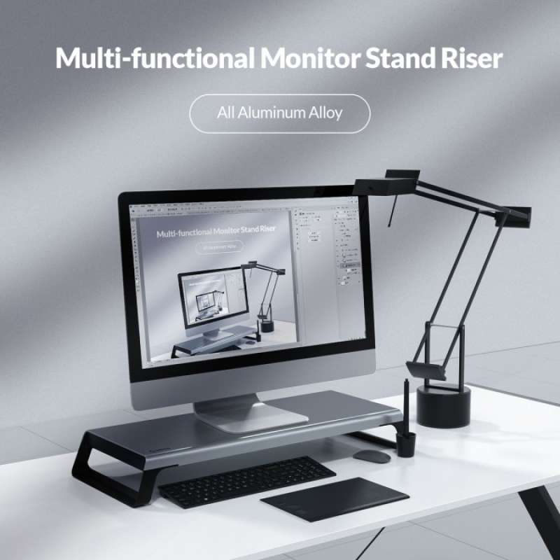Jual Orico Monitor Stand Riser Aluminium - Hsq-01 Di Seller Cordeliaa ...