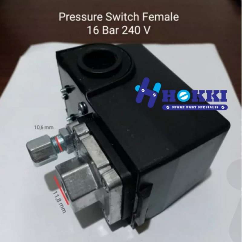 Promo PRESSURE SWITCH KOMPRESOR 16 BAR Diskon 33% di Seller Umar Store ...