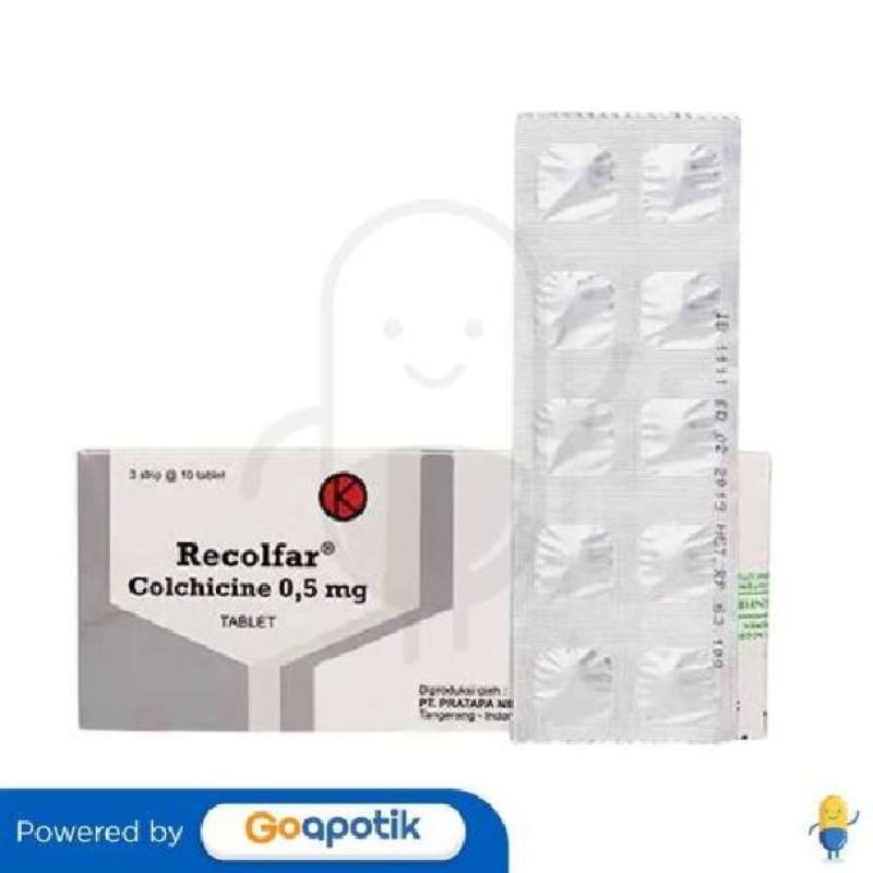 Jual RECOLFAR 0.5 MG BOX 30 TABLET di Seller APOTEK MADANI FARMA ...