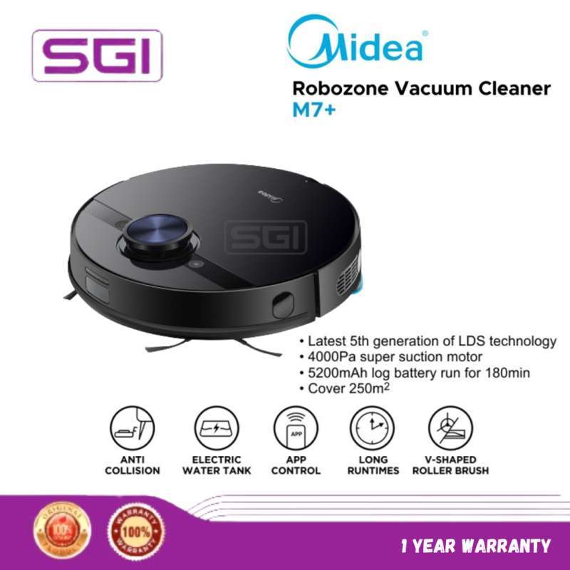 Jual Midea Robot Vacuum M7 Plus Original, Murah & Diskon Mei 2024 | Blibli