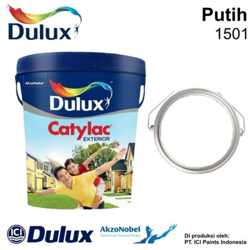 Jual CAT DULUX CATYLAC EXTERIOR 25 KG - PUTIH / WHITE 1501 di Seller ...