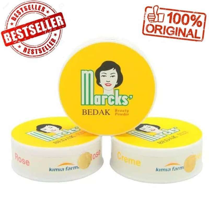 Jual Bedak Marcks Original 40gr - Natural Beige Di Seller Winshopsolo ...