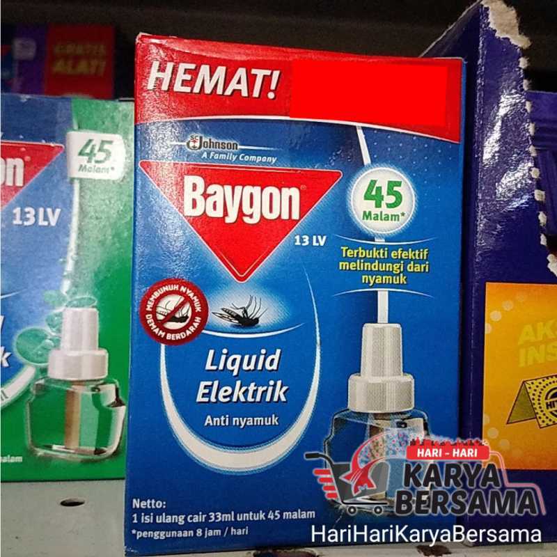 Jual ANTI NYAMUK BAYGON LIQUID ELEKTRIK REFIL 33ML di Seller HariHariKaryaBersama - Pandau Hulu ...