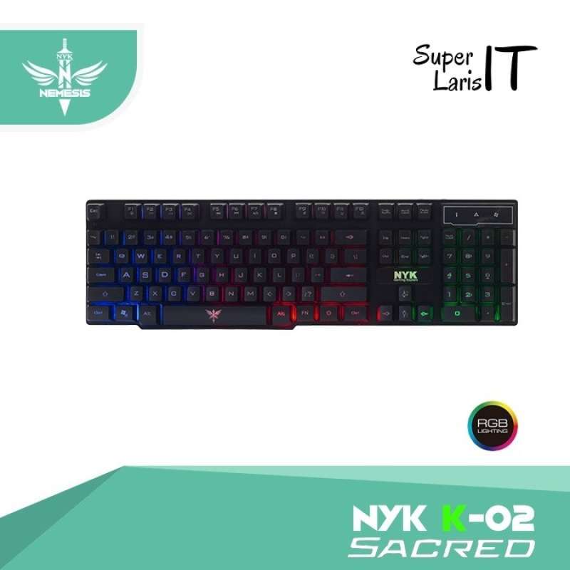 Jual Keyboard Gaming Membrane Nyk Sacred K02 Rgb Wired Usb Di Seller ...