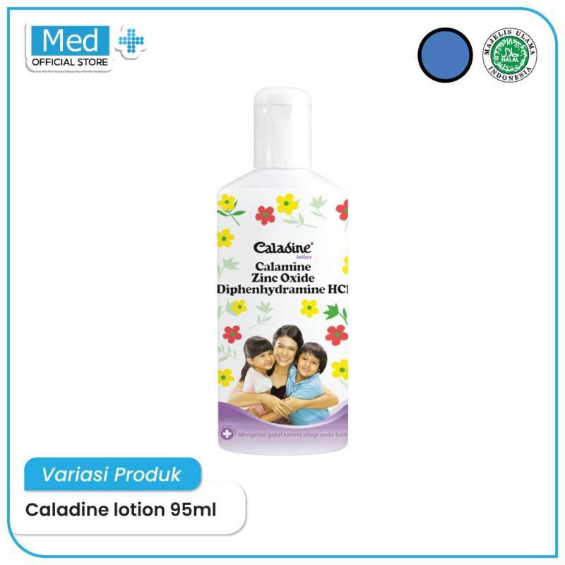 Jual Med+ Caladine Lotion Cair 60ml & 95ml / Gatal / Biang Keringat / Bedak Cair / Bedak ...