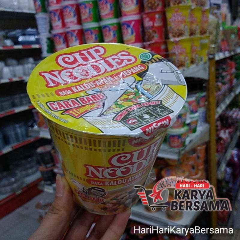 Jual Mie Instan Nissin Cup Noodles Rasa Kaldu Ayam Ala Jepang 67gr Di Seller ...