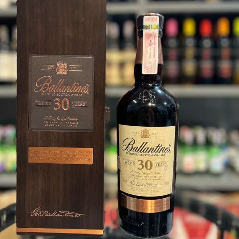 Promo BALLANTINES / BALLANTINE'S AGED 30 YEARS BLENDED SCOTCH WHISKY 700ML Diskon 7% di Seller ...