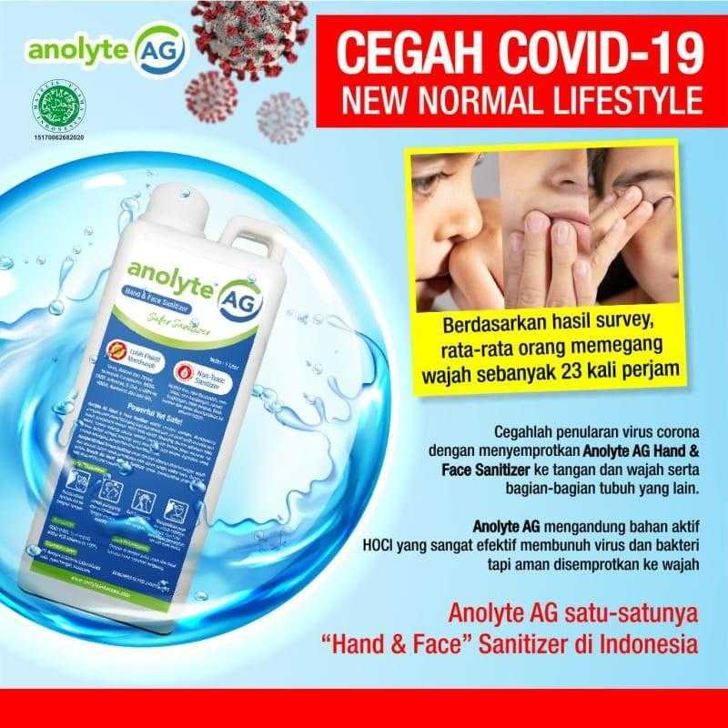 Jual Hand Sanitizer Spray / Jerigen 1 Liter Di Seller Anolyte Mdn ...