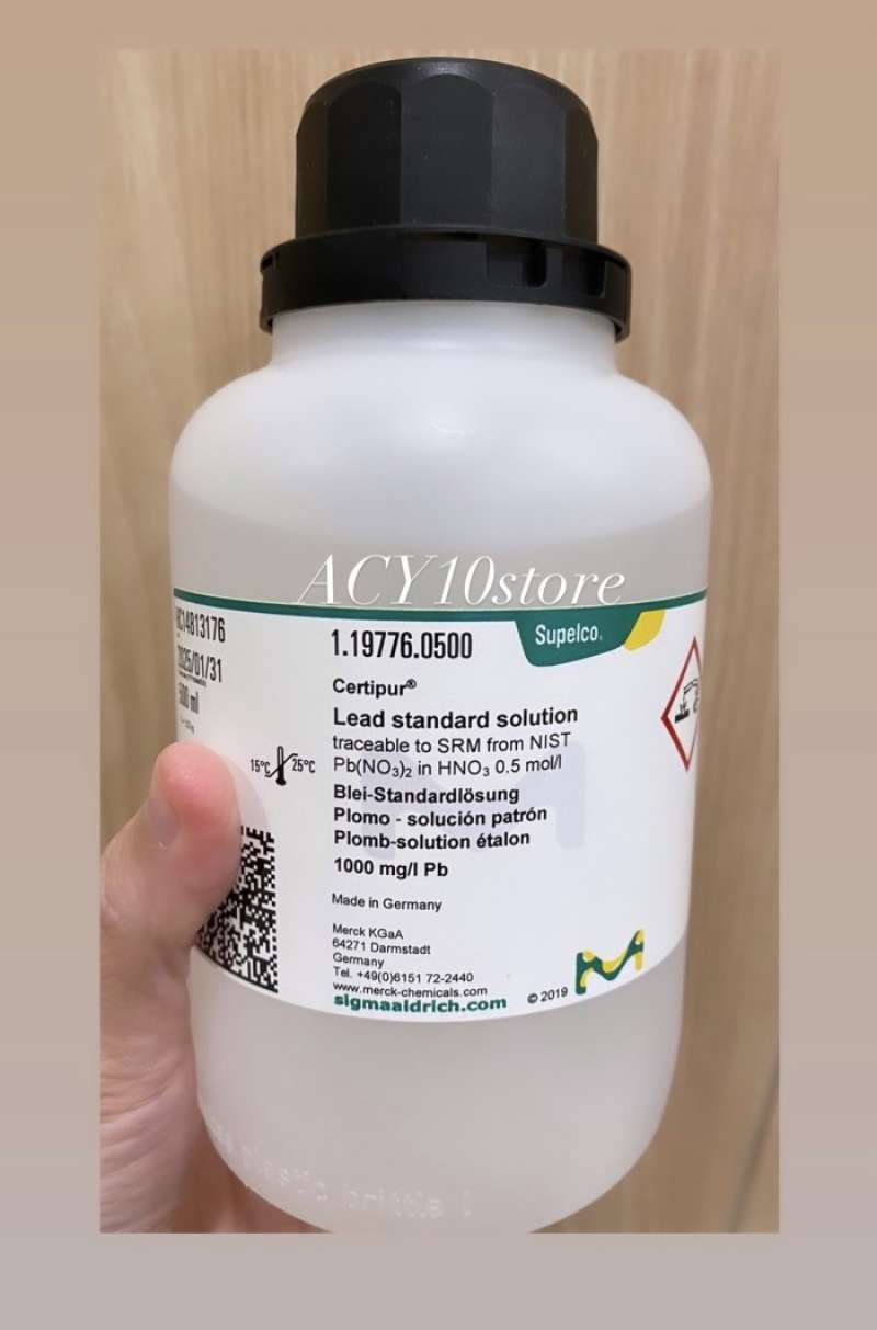 Jual Merck 1.19776.0500 Lead Standard Solution 500ml Di Seller Anes Medika Center - Tugu Selatan ...