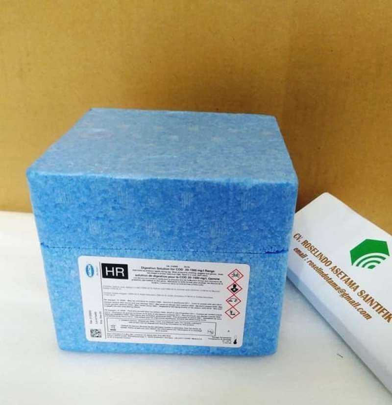 Jual Hach 21259-25 Cod Reagent Hr Digestion Vials 20-1500 Ppm Pk/25 Di ...