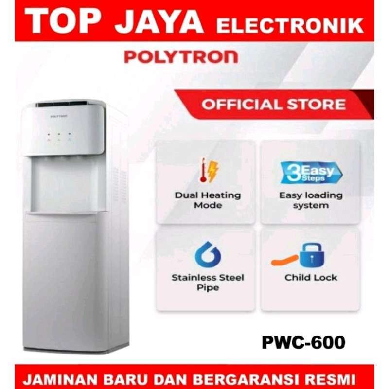 Jual DISPENSER POLYTRON GALON BAWAH PWC600 NEW SERIES di Seller Top ...