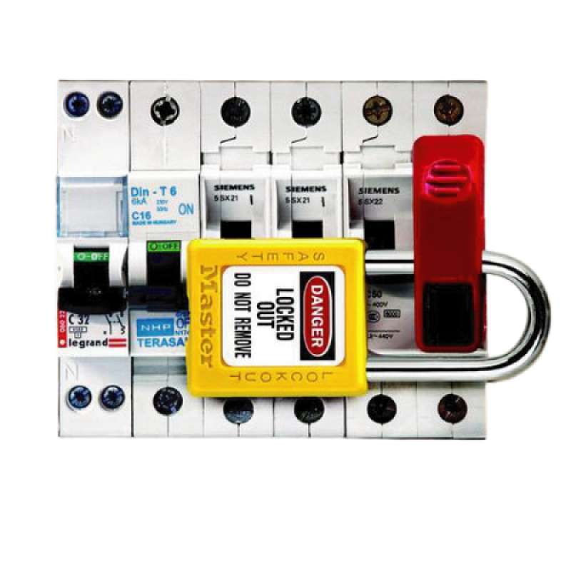 Promo Master Lock Electrical Lockout S2394 Universal Mcb Safety Loto ...