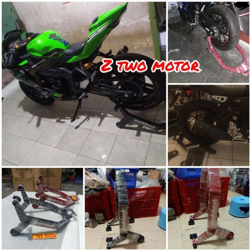Jual Stok Terbatas Standar Paddock Pedok Besi Kotak Ninja 250 Fi Cbr15 ...