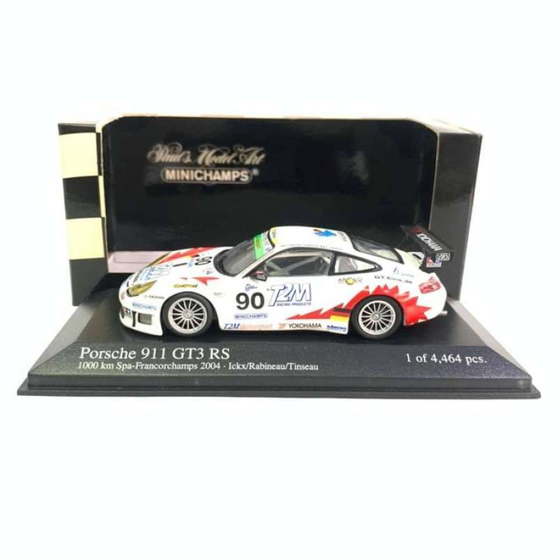 Jual Minichamps Porsche 911 GT3 RS Spa-Francorchamps 2004 Skala 43 - 10 cm di Seller Tedy ...
