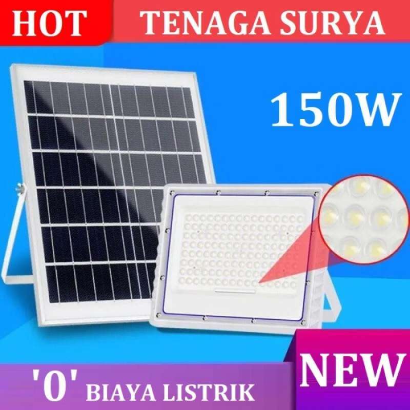 Jual Lampu Sorot Tenaga Matahari Led Tenaga Surya - Panel Surya 150w ...