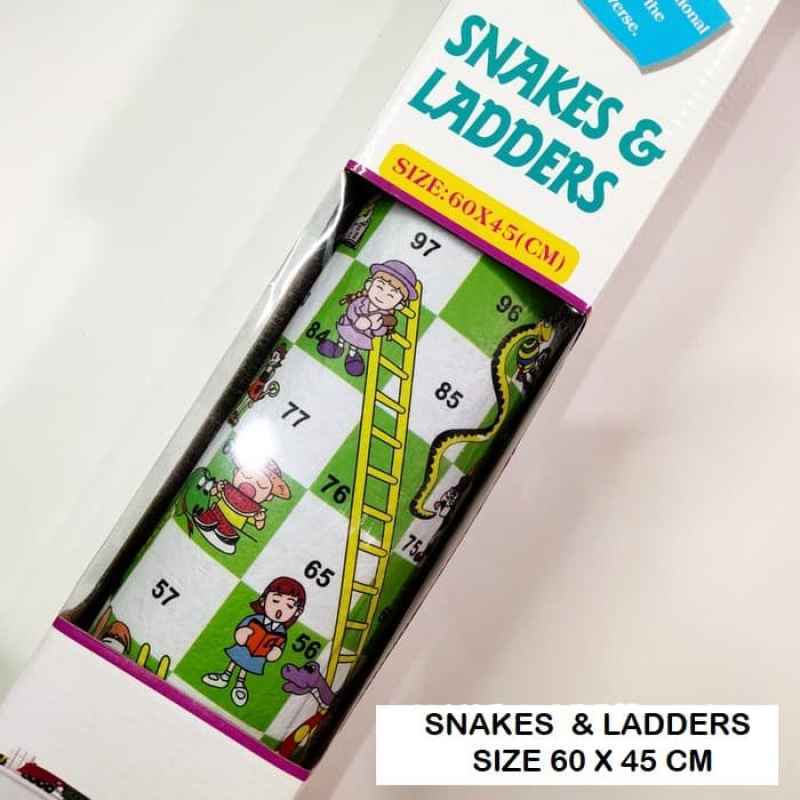 Jual MAINAN ANAK KARPET ULAR TANGGA-SNAKE LADDER/ULAR TANGGA JUMBO di ...