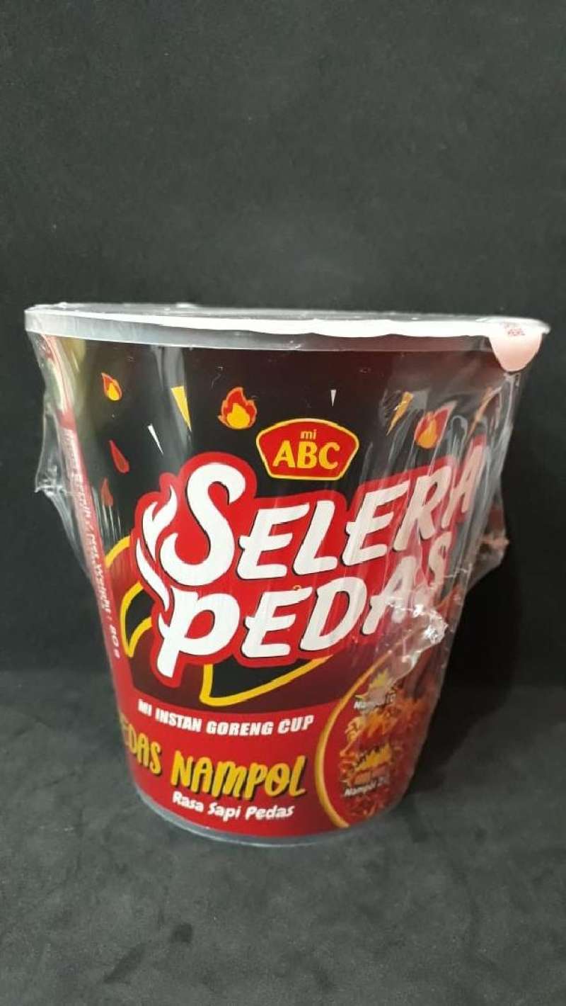 Jual MI ABC SELERA PEDAS RASA SAPI PEDAS NAMPOL CUP 80G di Seller ...