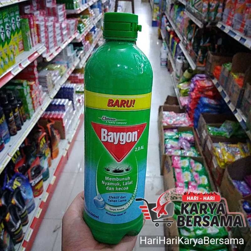 Jual ANTI NYAMUK INSEKTISIDA BAYGON TANPA AROMA BOTOL 600ML di Seller ...