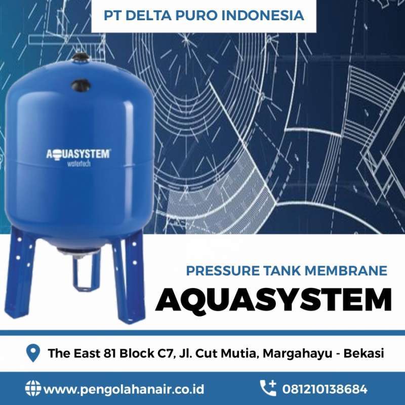 Jual Pressure Tank Aquasystem 150L di Seller PT DELTA PURO INDONESIA ...