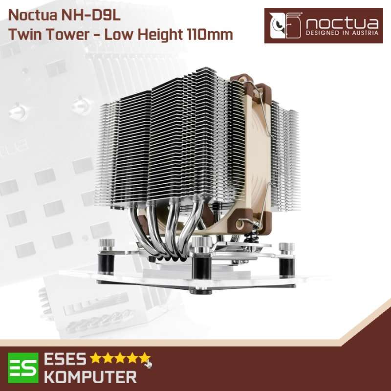 Jual Hsf Noctua Nh-d9l Pwm | Twin Tower Low Height | Cpu Air Cooler Di ...