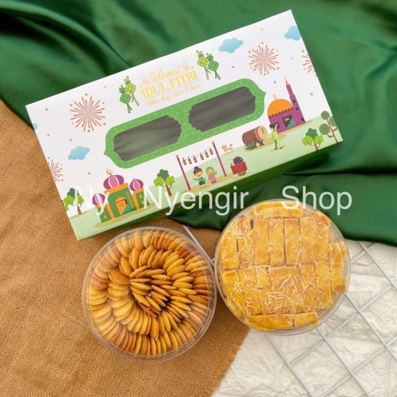 Promo Paket Hampers / Parcel Kue Kering Lebaran Diskon 11% di Seller ...