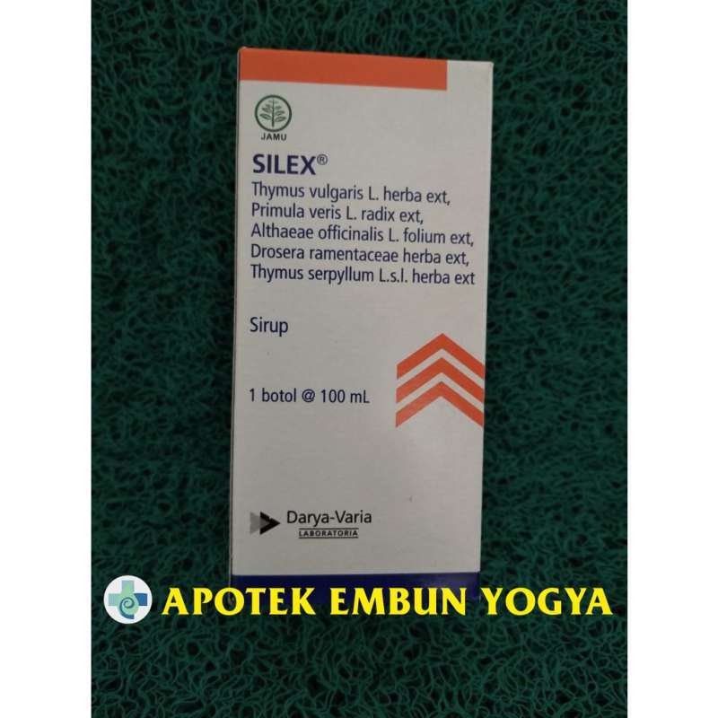 Jual Silex Sirup 100 Ml - Obat Batuk Herbal - Apotek Embun Di Seller ...