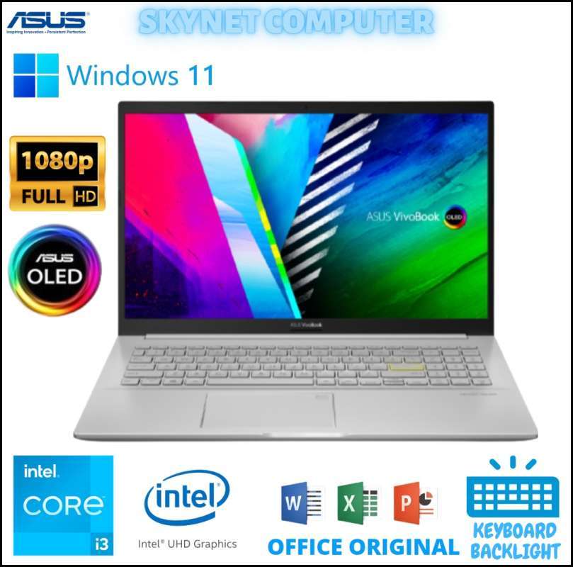 Jual Asus Vivobook K513ea Intel Core I3 1115g4 Ram12gb Ssd512gb 15.6 ...