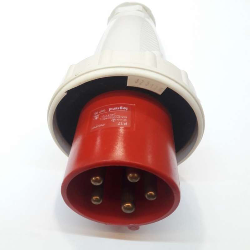 Jual plug mounting legrand 63a 3ph 5pin ip67 original di Seller ...