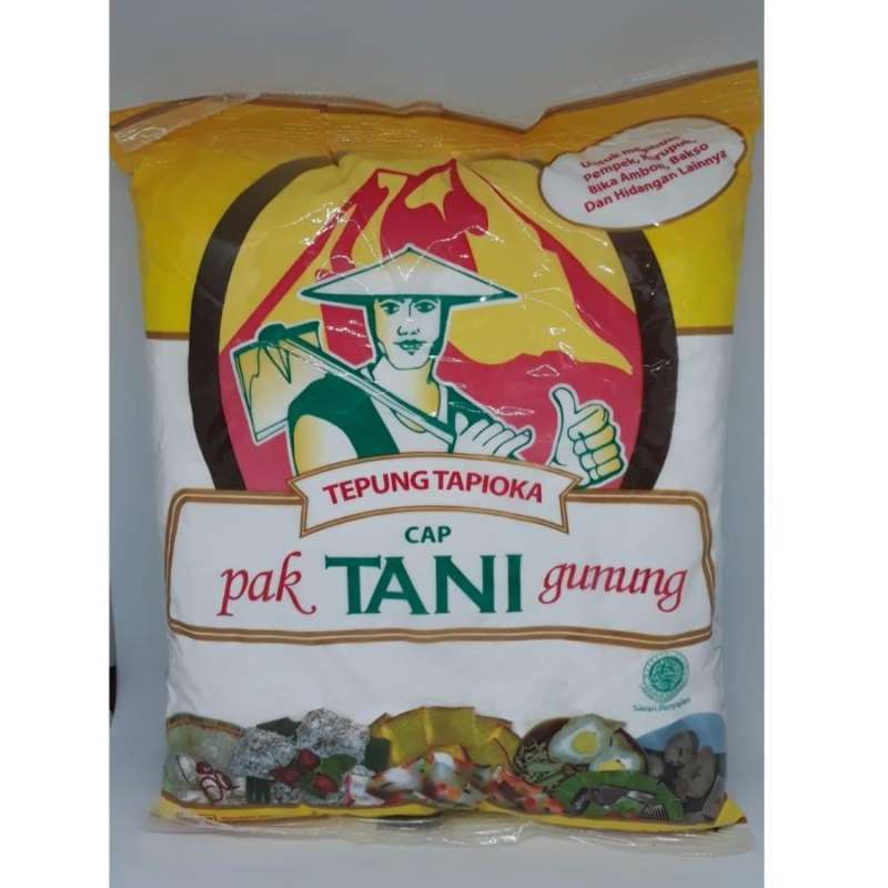 Jual TEPUNG TAPIOKA CAP PAK TANI 500GR di Seller rojamart_dailyneeds ...