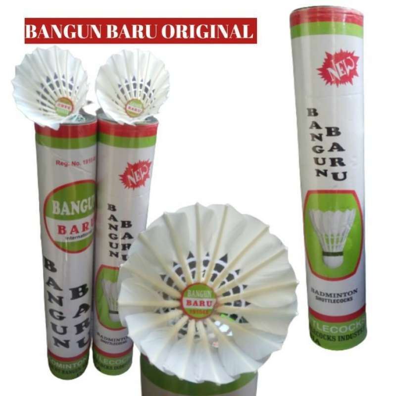 Jual Shuttlecock kock kok BANGUN BARU HIJAU kok bulutangkis di Seller ...