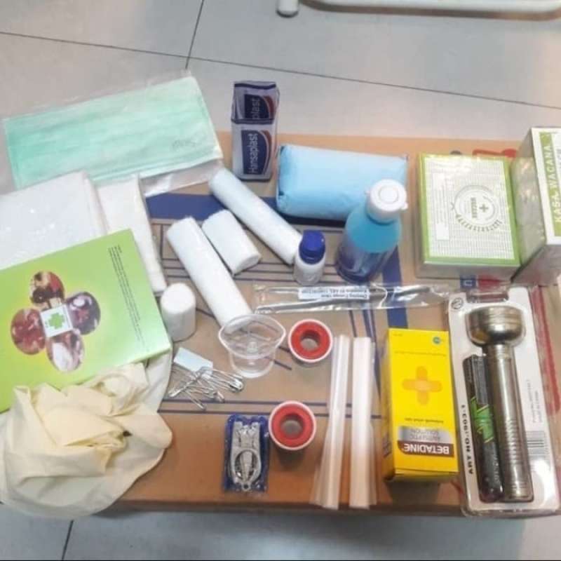 Promo Isi Obat P3K First Aid Kit K3 Tipe A Type A Diskon 33% di Seller ...
