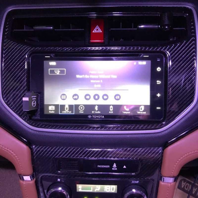 Jual Stiker Timbul Panel Head Unit All New Terios Dan All New Rush 2018 ...