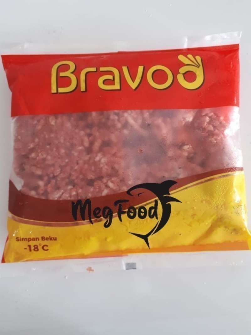 Jual BRAVOO Daging Giling Sapi 1Kg ( Minced Meat ) Halal di Seller Meg ...