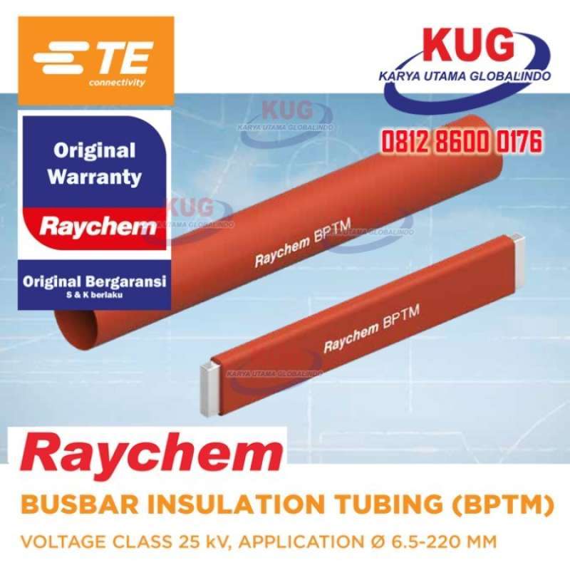 Promo Heat Shrink Raychem BPTM 175/70. Raychem Busbar Insulation Tubing ...
