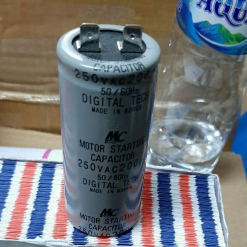 Promo Kapasitor starting 200 mfd 250 vac mc Diskon 23% di Seller Berkah ...